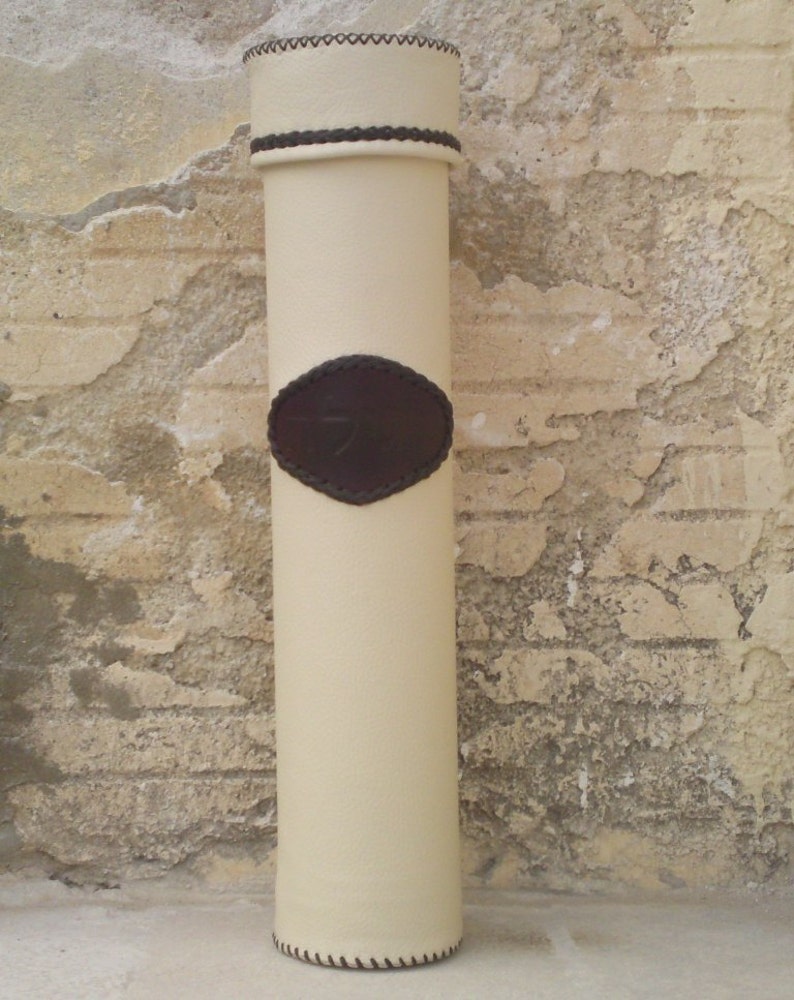 Unique Leather Creative, Scroll Holder, Megilla Box, Judaica Art ...