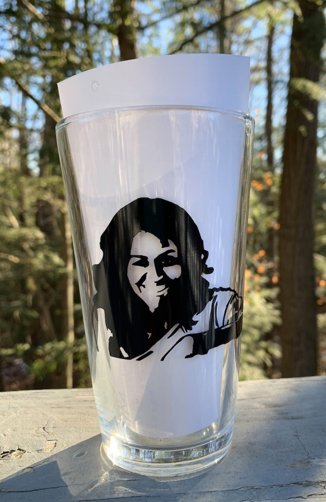 Michelle Obama Glass - Etsy