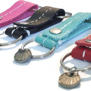 Leather Valet Keyring - Etsy