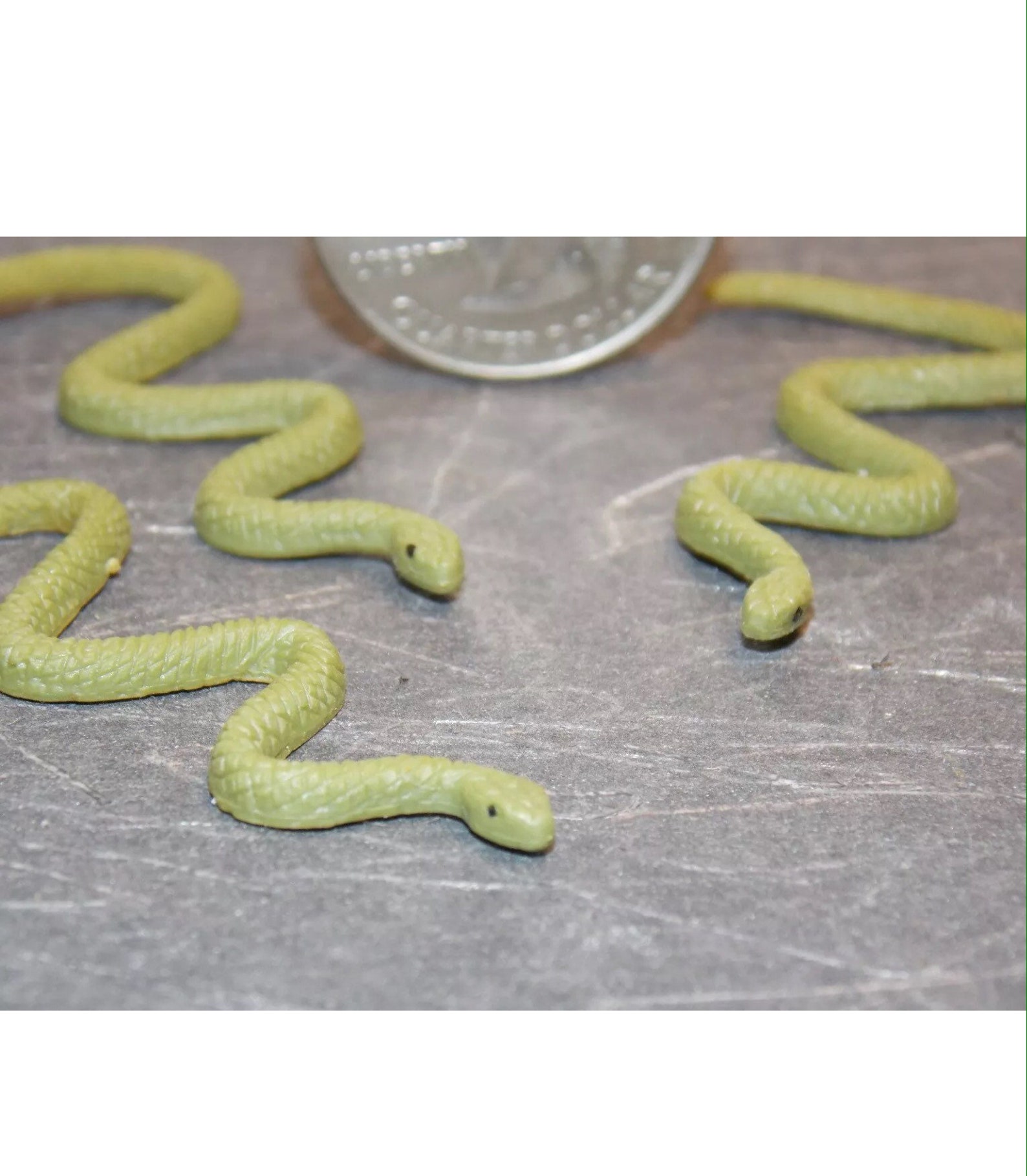 Dollhouse Miniature Snakes Set of 3 Animals 1:12 Inch Scale - Etsy