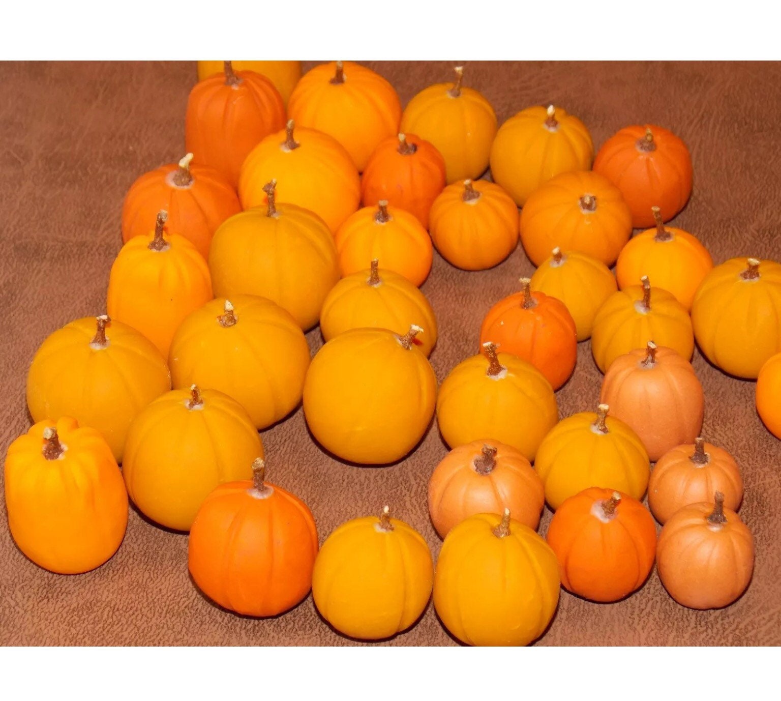 Dollhouse Miniature Fall Halloween Pumpkins 6pc 1:12 One Inch Scale B68 ...