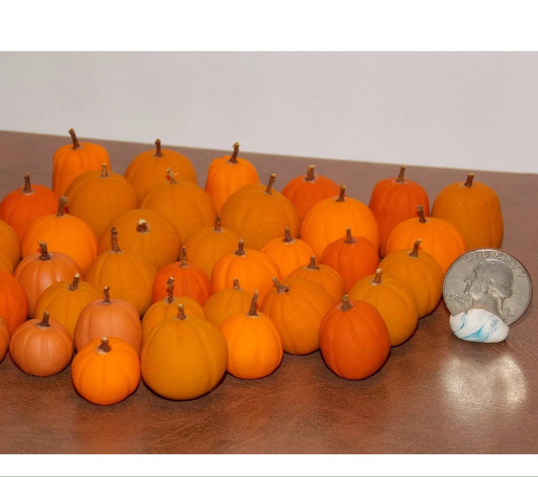 Dollhouse Miniature Fall Halloween Pumpkins 6pc 1:12 One Inch Scale B68 ...