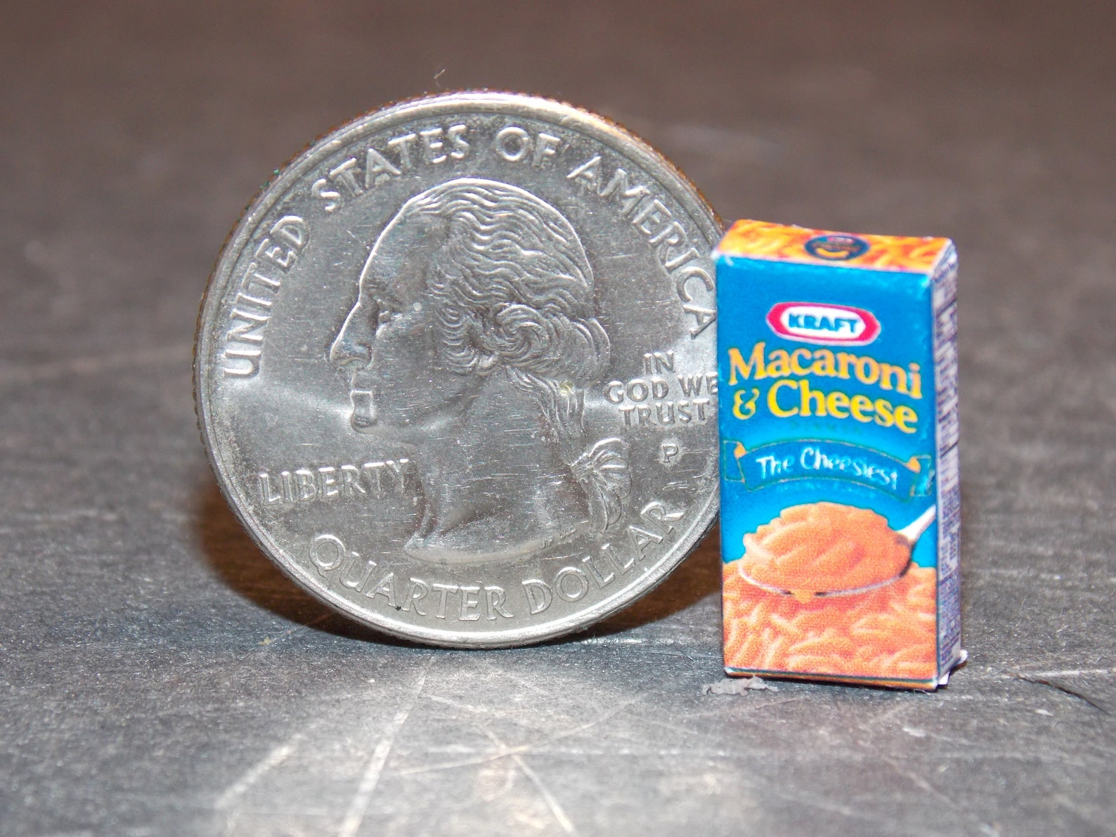 Dollhouse Miniature Food Mac & Cheese Box 1:12 One Inch Scale - Etsy