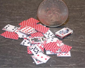 Dollhouse Playing Cards - Etsy
