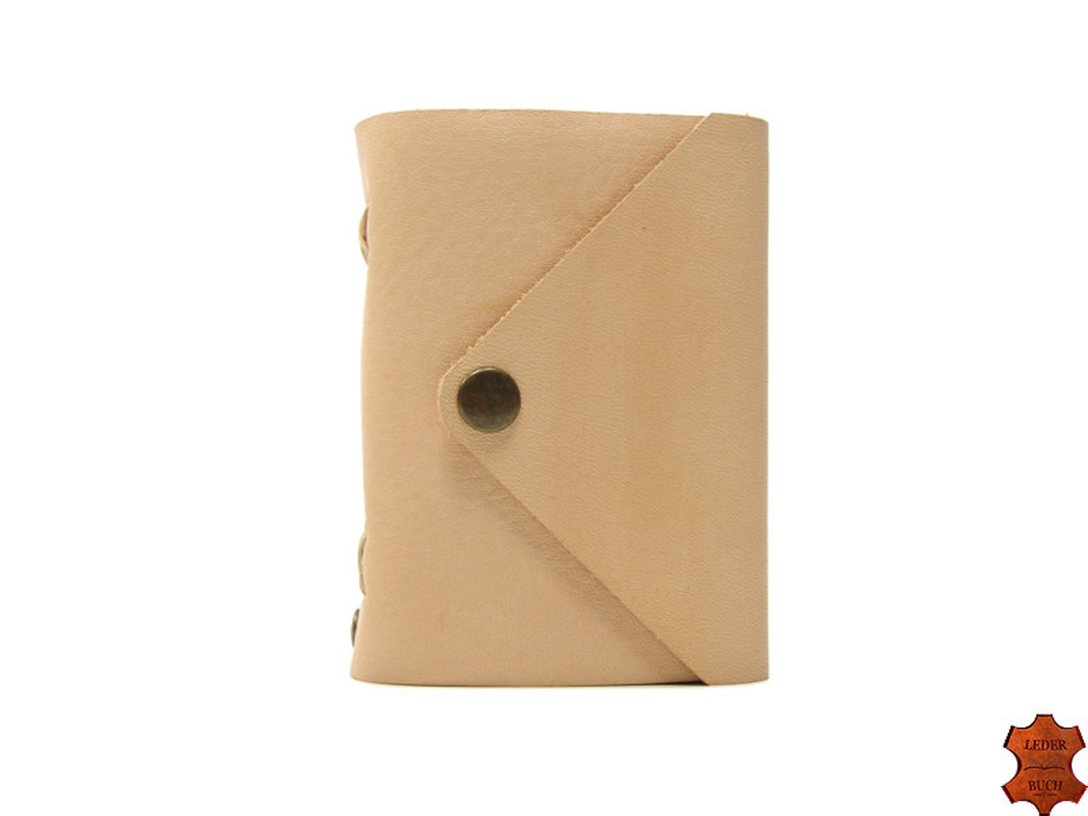 Leather Book Gift Set Can Pocket Can Letter Nature Leather - Etsy