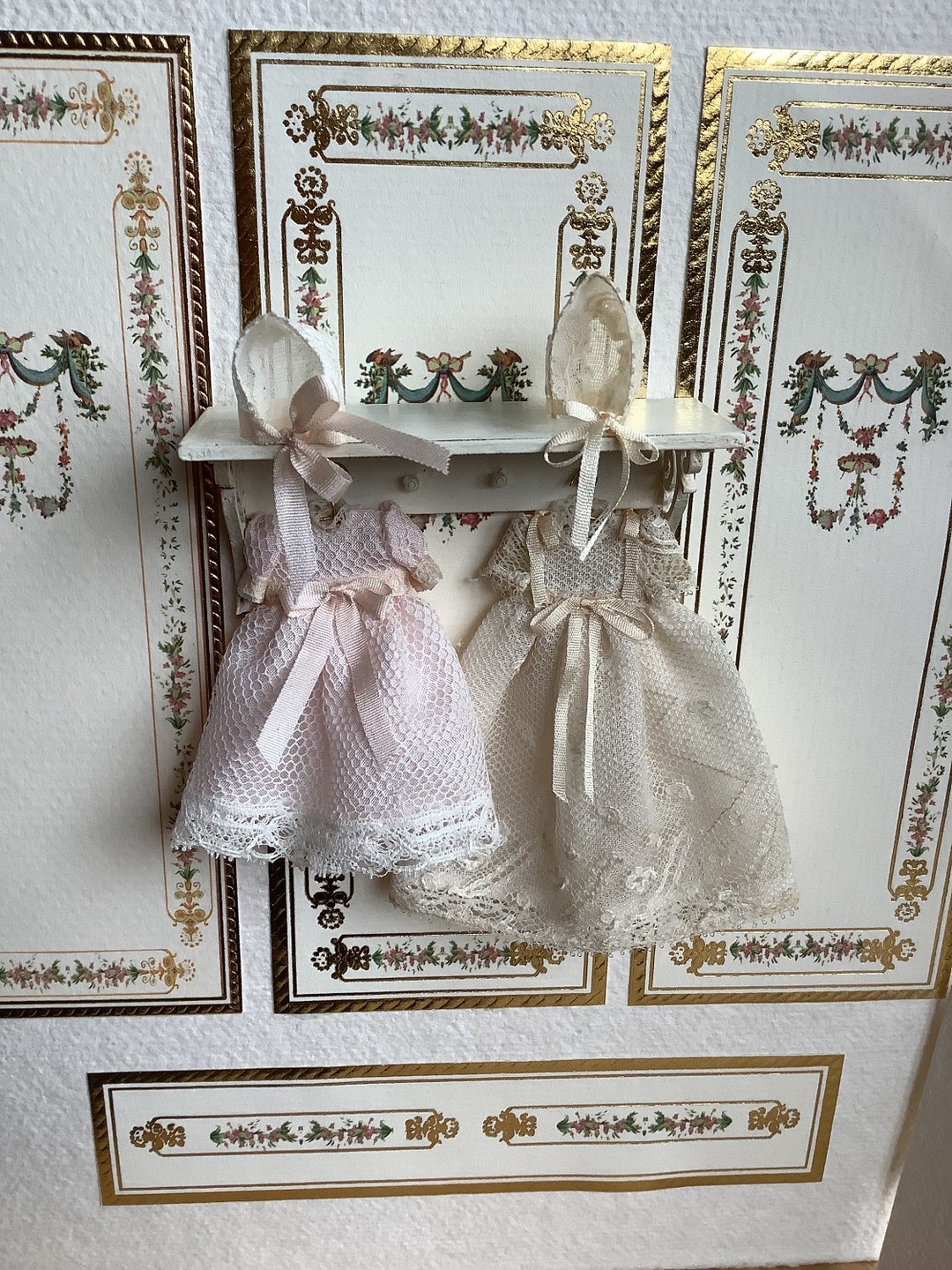 1:12 Scale Miniature Clothes, Dollhouse Dress Clothes, 1/12 Scale ...
