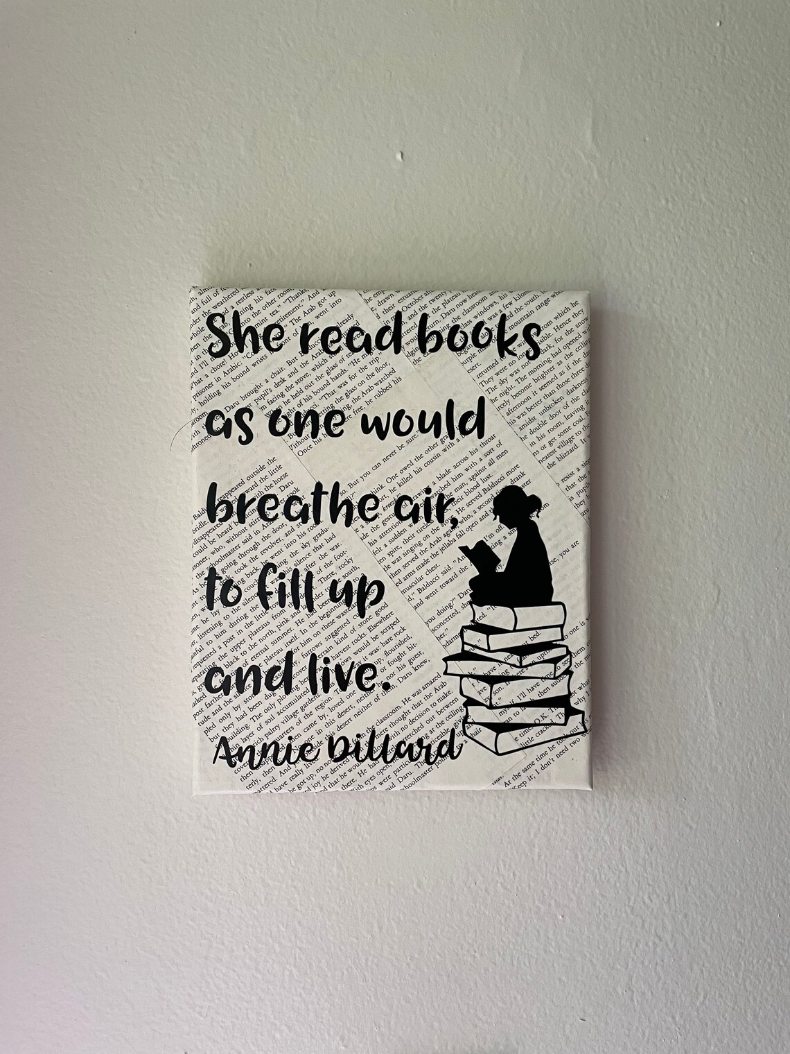 Reader Book Quote Gift for reader writer librarian | Etsy