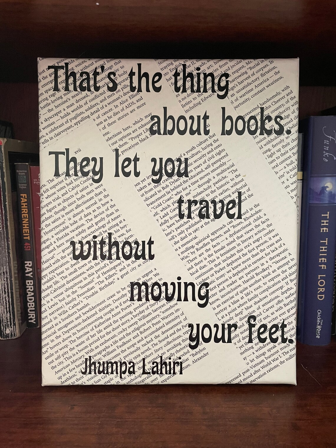 Reader Book Quote Gift for reader writer librarian | Etsy