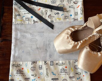 Pointe Shoe Mesh Bag - Etsy