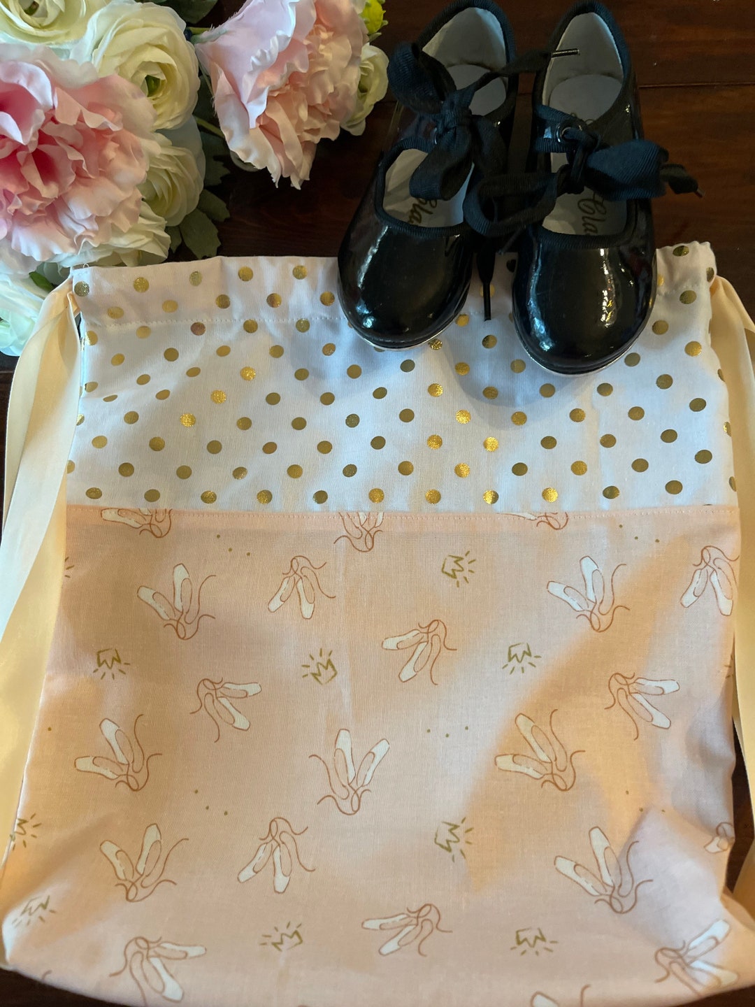 Adorable Toddler Size Dance Bag, Dance Shoe Backpack, Toddler Dance Bag ...