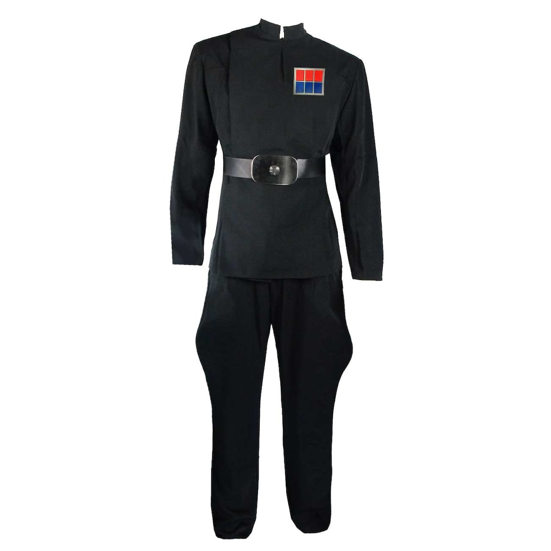 IMPERIAL OFFICER COSTUME - Black - Jacket and Pants - Quality Materials ...