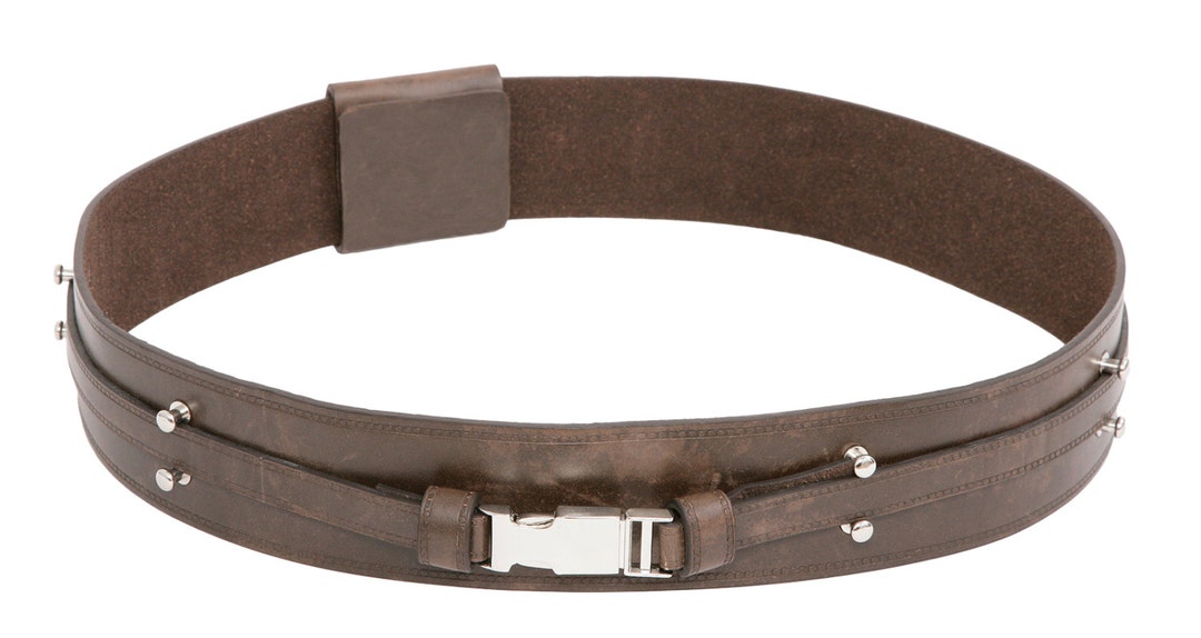 ANAKIN SKYWALKER BELT - Brown - Pleather With Metal Buckle - Jedi ...