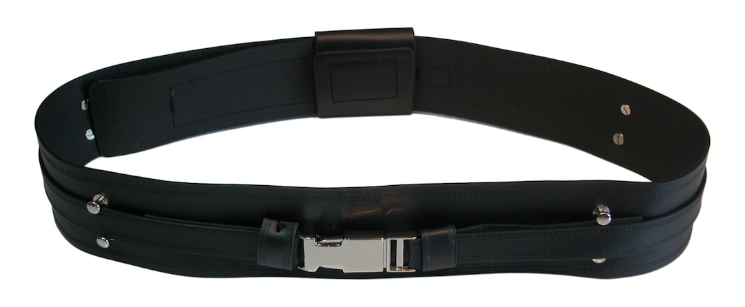 ANAKIN SKYWALKER BELT - Black - Pleather With Metal Buckle - Jedi ...