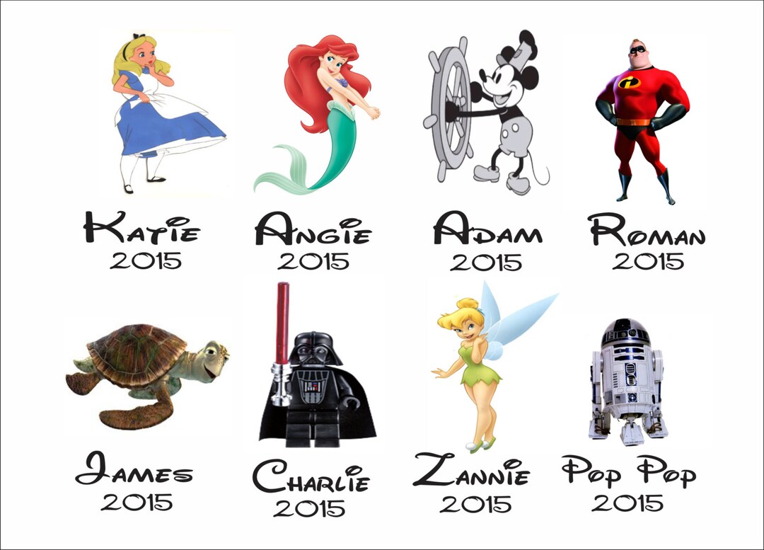 Favorite Character Shirts - Etsy