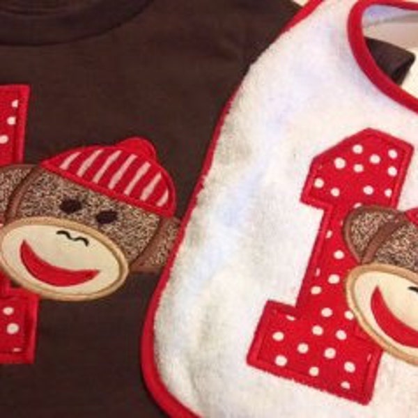 Sock Monkey T Shirt - Etsy