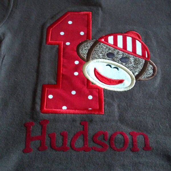 Sock Monkey T Shirt - Etsy
