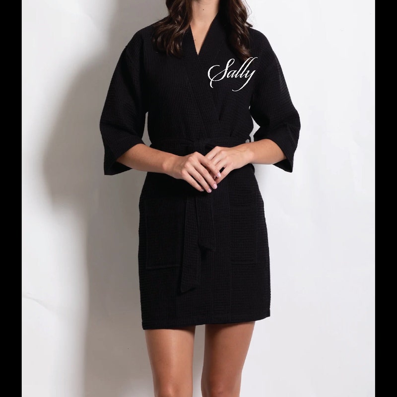 Short Waffle Kimono - Etsy