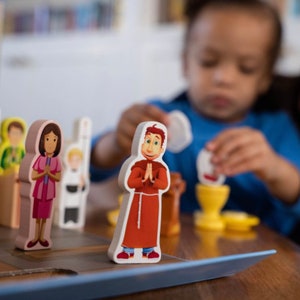 Church Playset / Mass Kit / Brother Francis / Unbreakable Wooden Toy ...