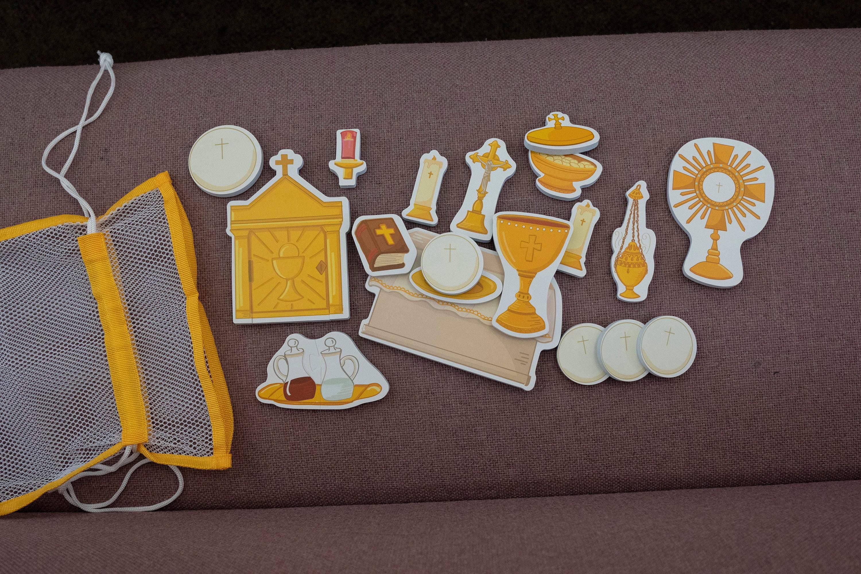 Quiet Mass Toy Set | Catholic Learning, 21 Pieces - Etsy