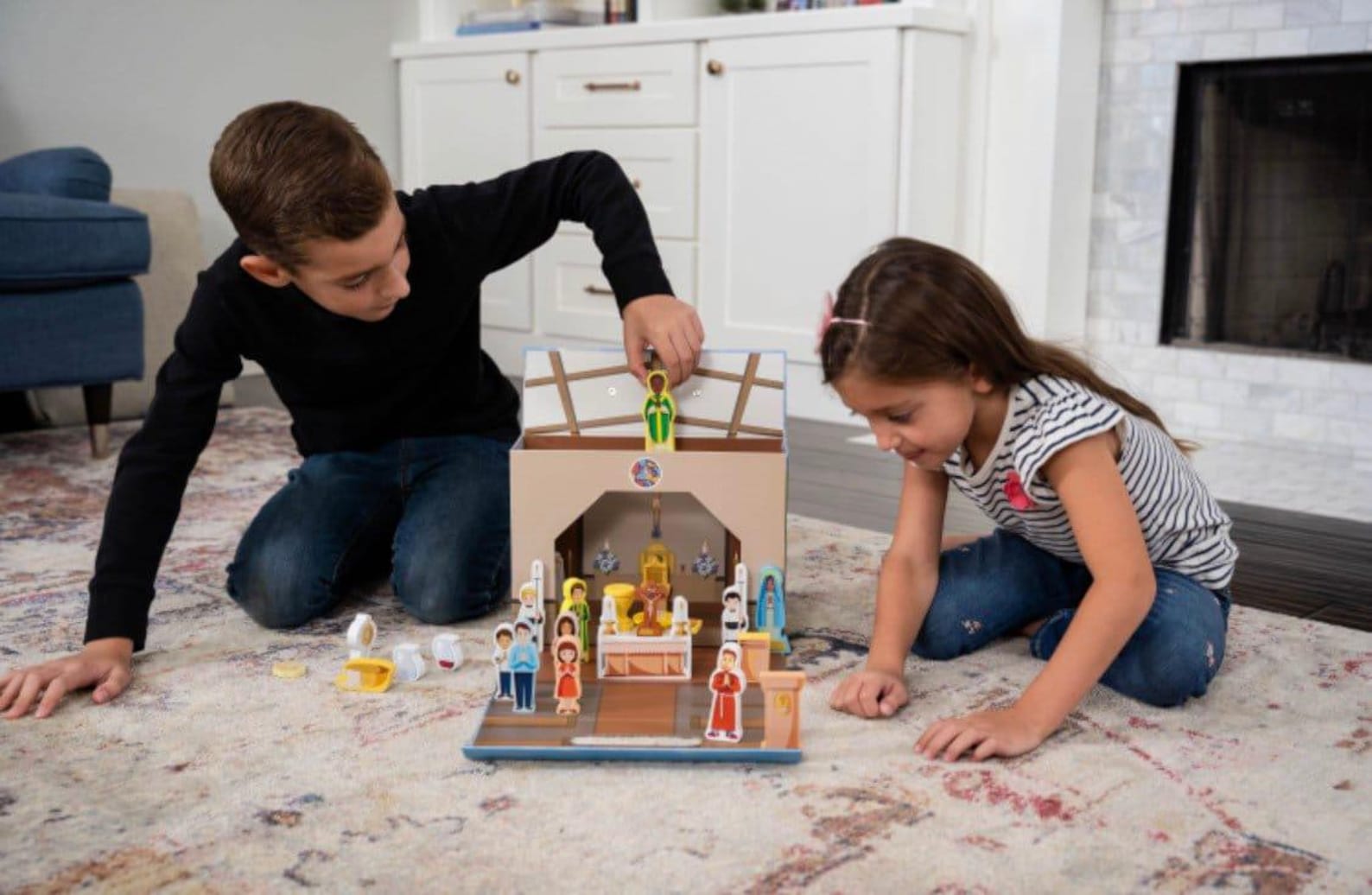 Church Playset / Mass Kit / Brother Francis / Unbreakable Wooden Toy ...