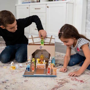 Church Playset / Mass Kit / Brother Francis / Unbreakable Wooden Toy ...