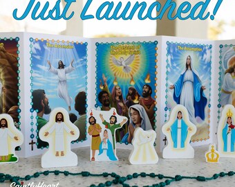 Stations of the Cross Pray and Play Set by Saintly Heart and Brother ...