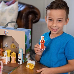 Church Playset / Mass Kit / Brother Francis / Unbreakable Wooden Toy ...