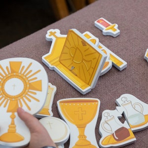 Quiet Mass Set / Catholic Mass Toy / Catholic Toy / Church Toy / Mass ...