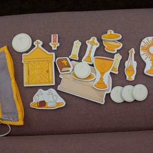 Quiet Mass Set / Catholic Mass Toy / Catholic Toy / Church Toy / Mass ...