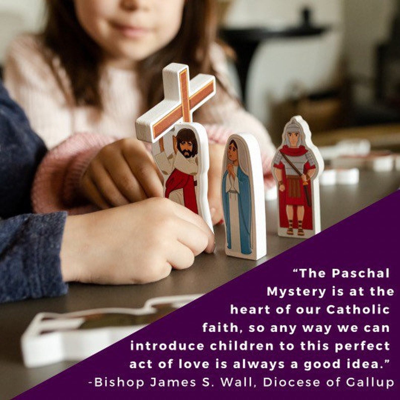 Stations of the Cross Pray and Play Set by Saintly Heart and - Etsy