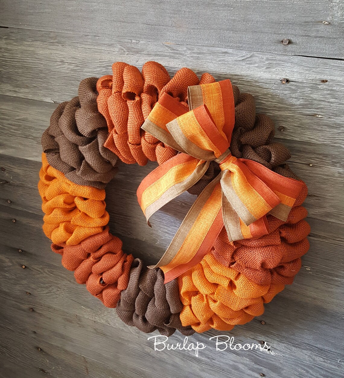 Autumn Wreath Fall Wreath Burlap Wreath Thanksgiving - Etsy