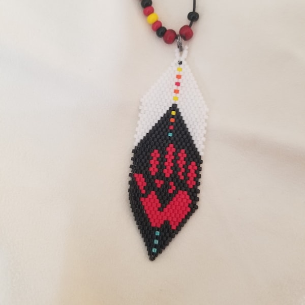 Native Red Hand - Etsy