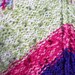 Retro Style Poncho Textured Slip Stitch Pattern in a Rainbow - Etsy