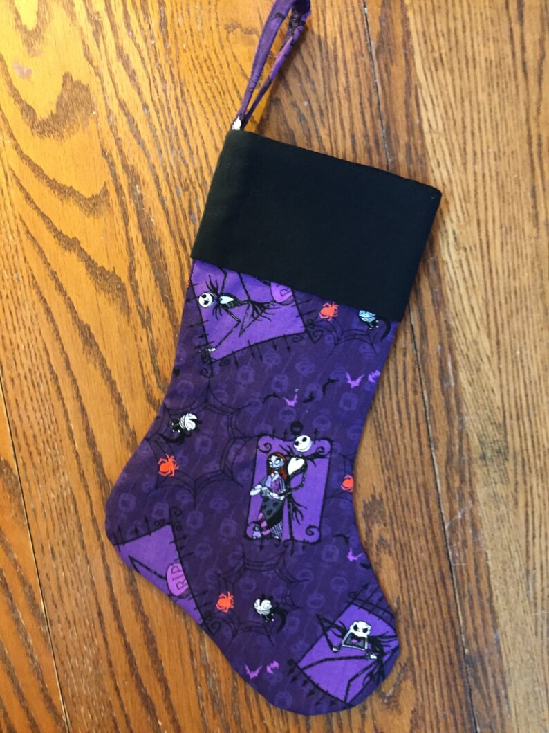 Nightmare Before Christmas Stocking | Etsy