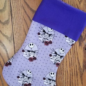 Nightmare Before Christmas Stocking - Etsy
