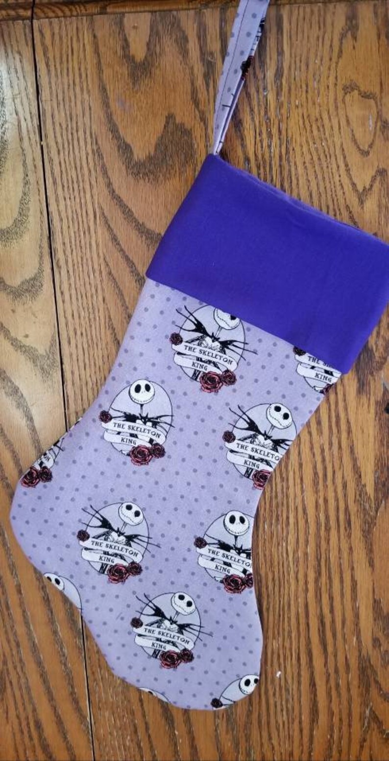 Nightmare Before Christmas Stocking | Etsy