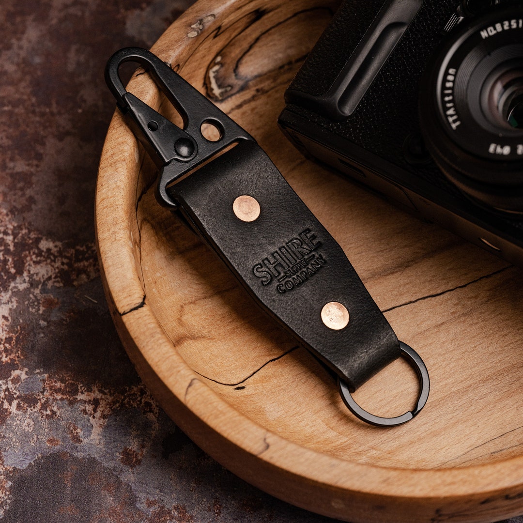 Leather Keyring - EDC Key Clip, Key Chain, Key Fob. Free ...