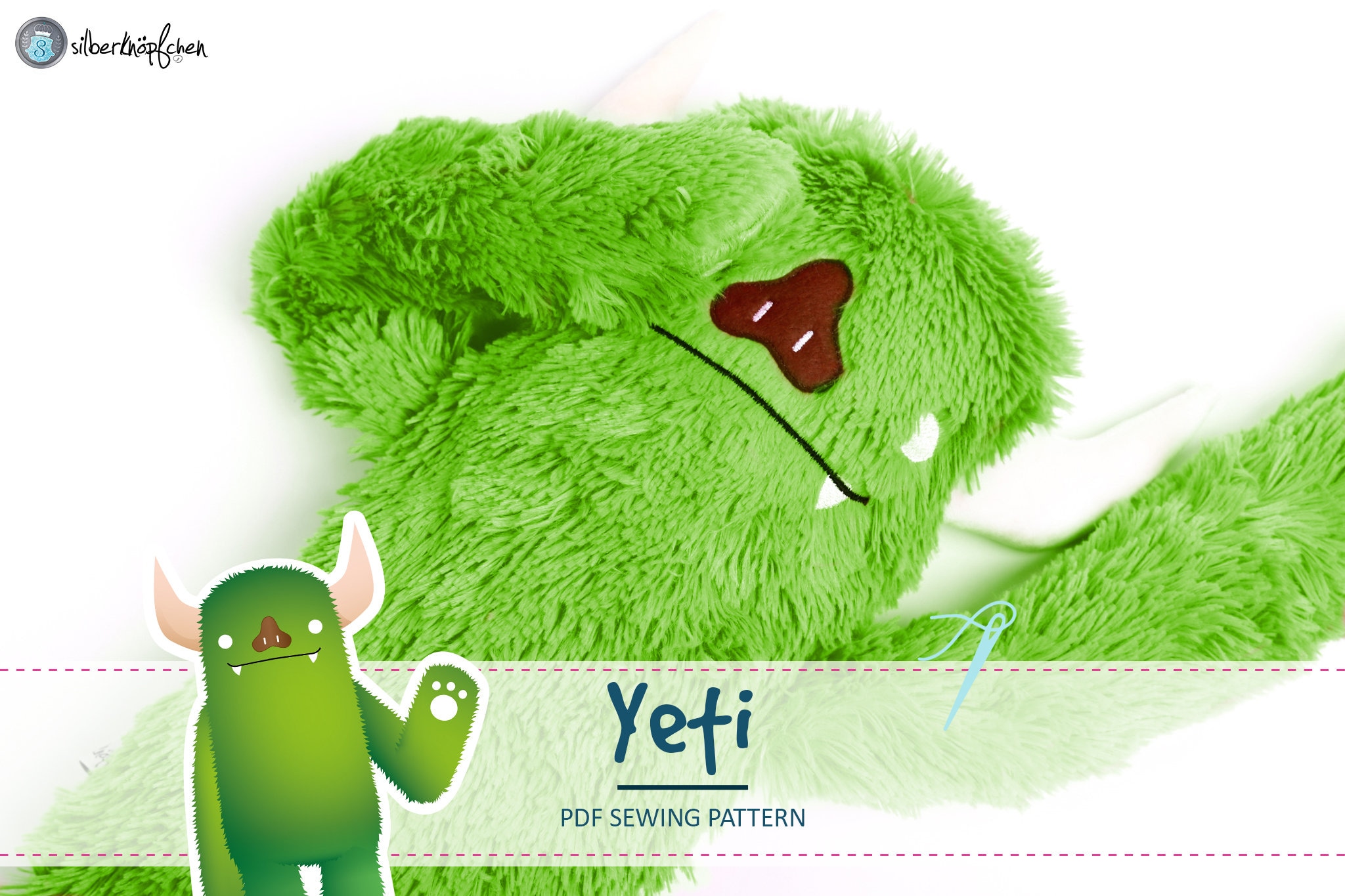 Sewing Pattern and Tutorial Yeti Handmade Silberknoepfchen - Etsy