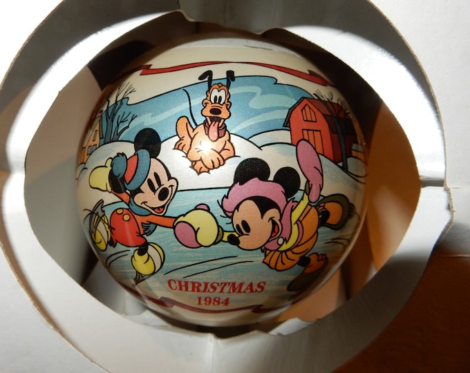 1984 Mickey Mouse Command Performance Ornament - Etsy