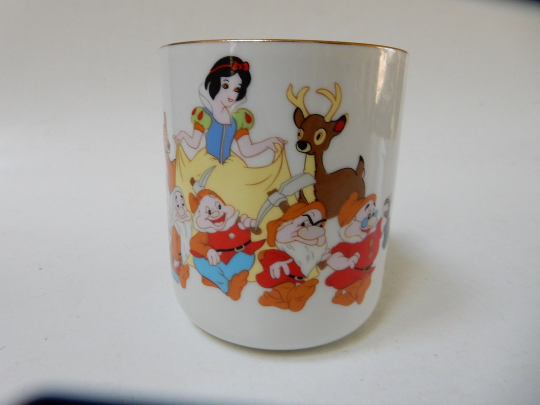 Snow White Mug, Walt Disney Productions, Made in Japan - Etsy