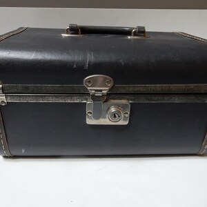 Dark Gray Cosmetic Suitcase - Etsy