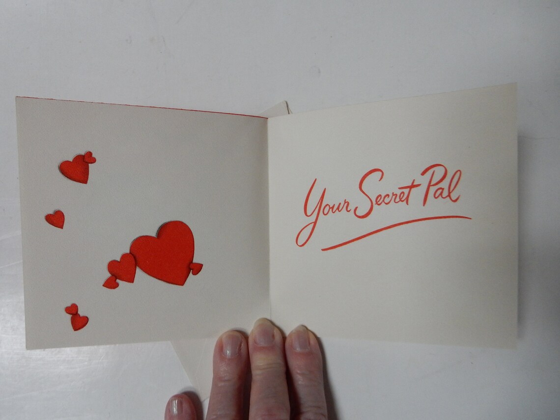 Secret Pal Valentine Card | Etsy