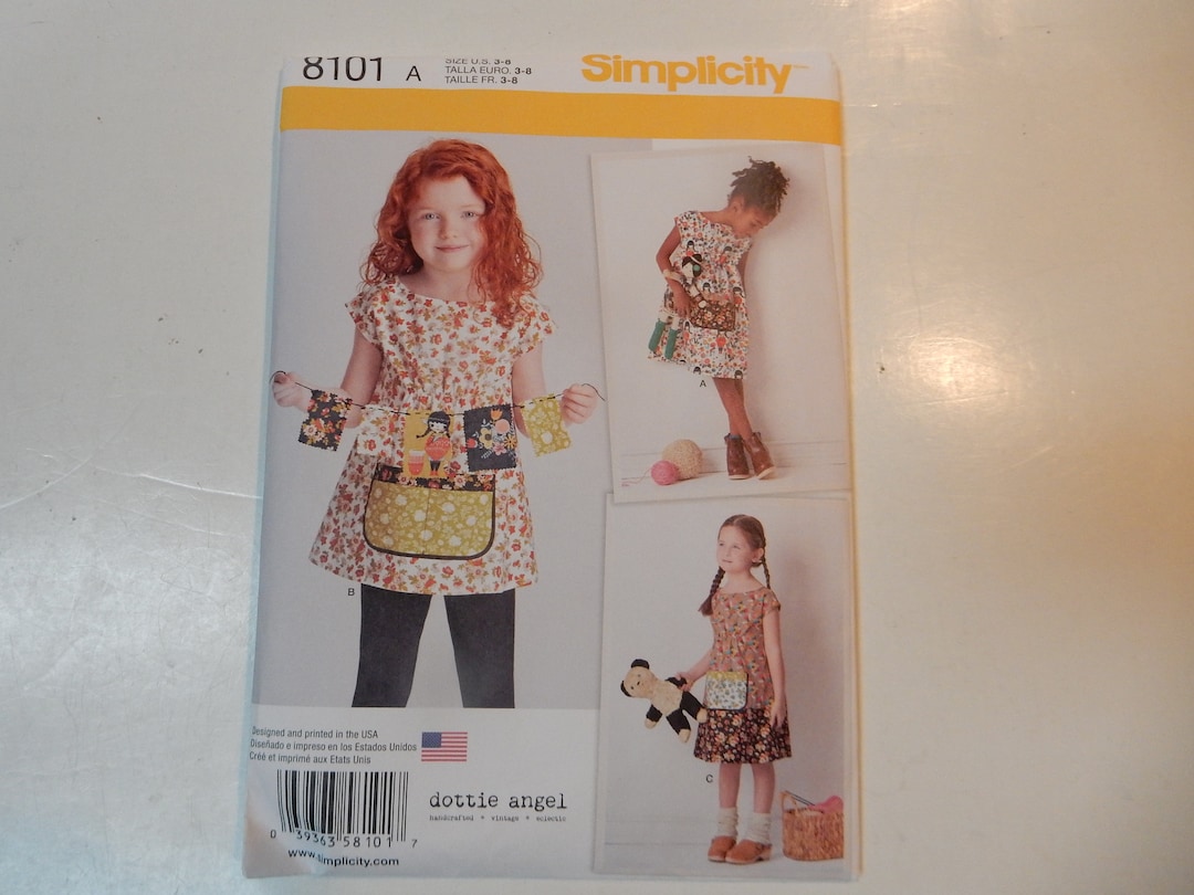Simplicity 8101 Child's Dress and Tunic - Etsy