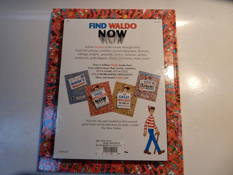 Find Waldo Now 1988 First U.S. Edition - Etsy