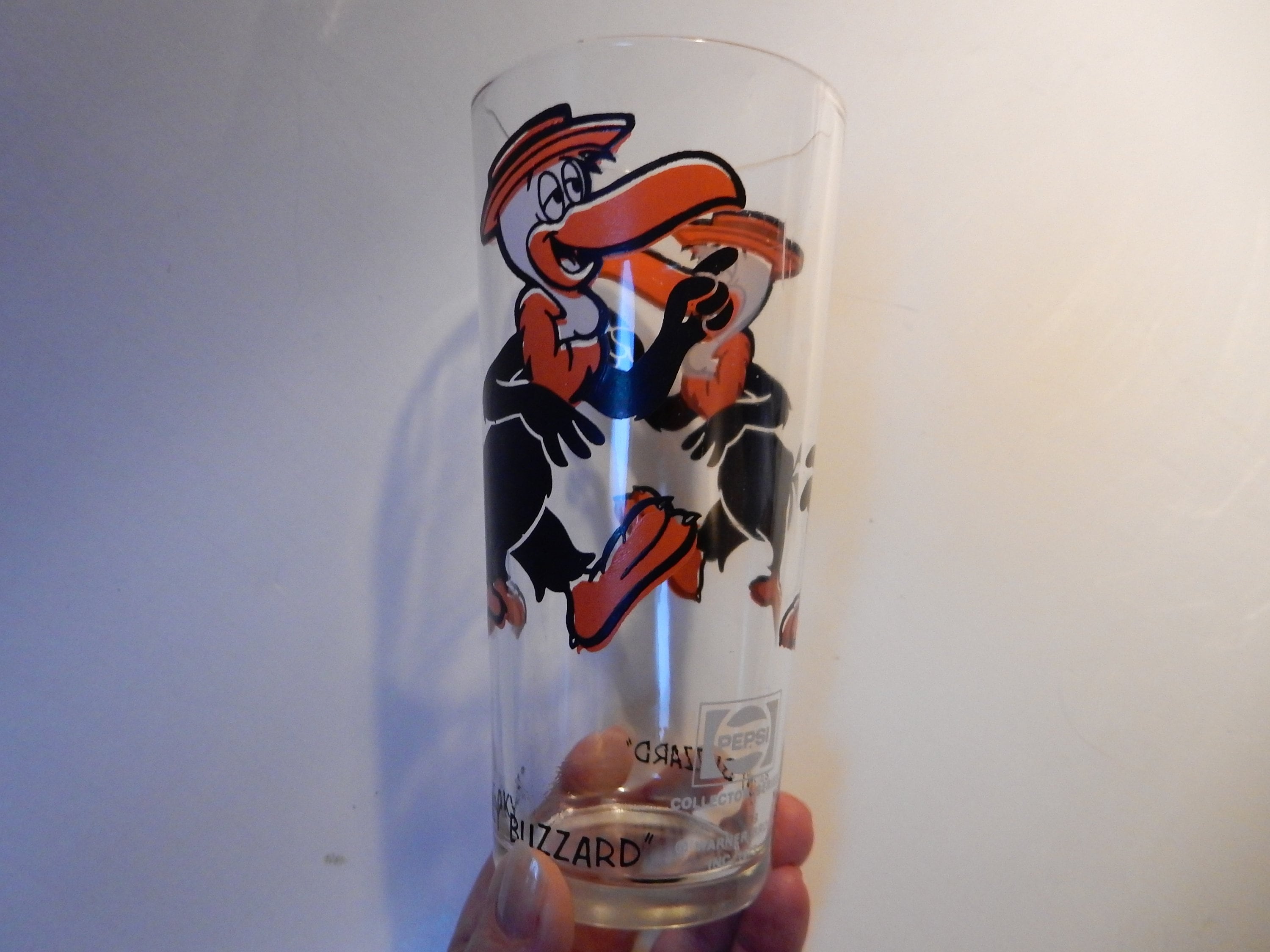 Collector Series Beaky Buzzard Looney Toons Glass | Etsy