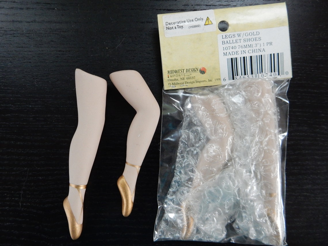 Porcelain Doll 3 Inch Ballet Legs 76MM for Angel Fairy or - Etsy