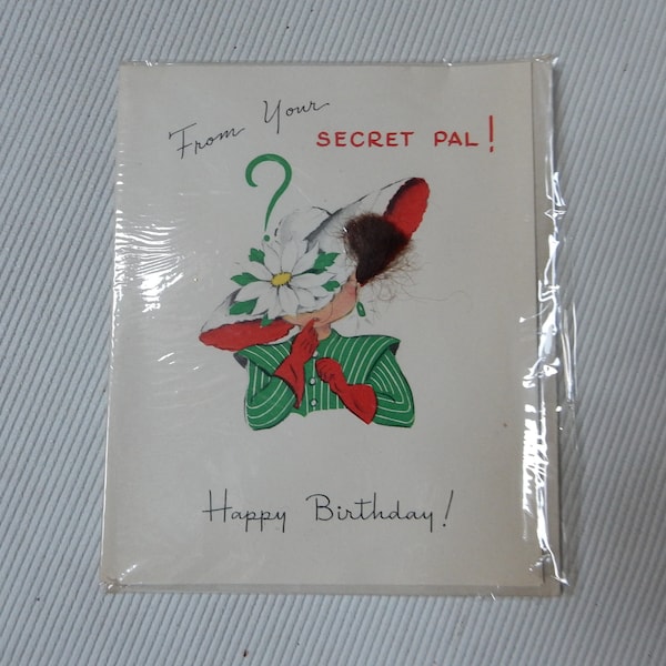 Secret Pal Card - Etsy