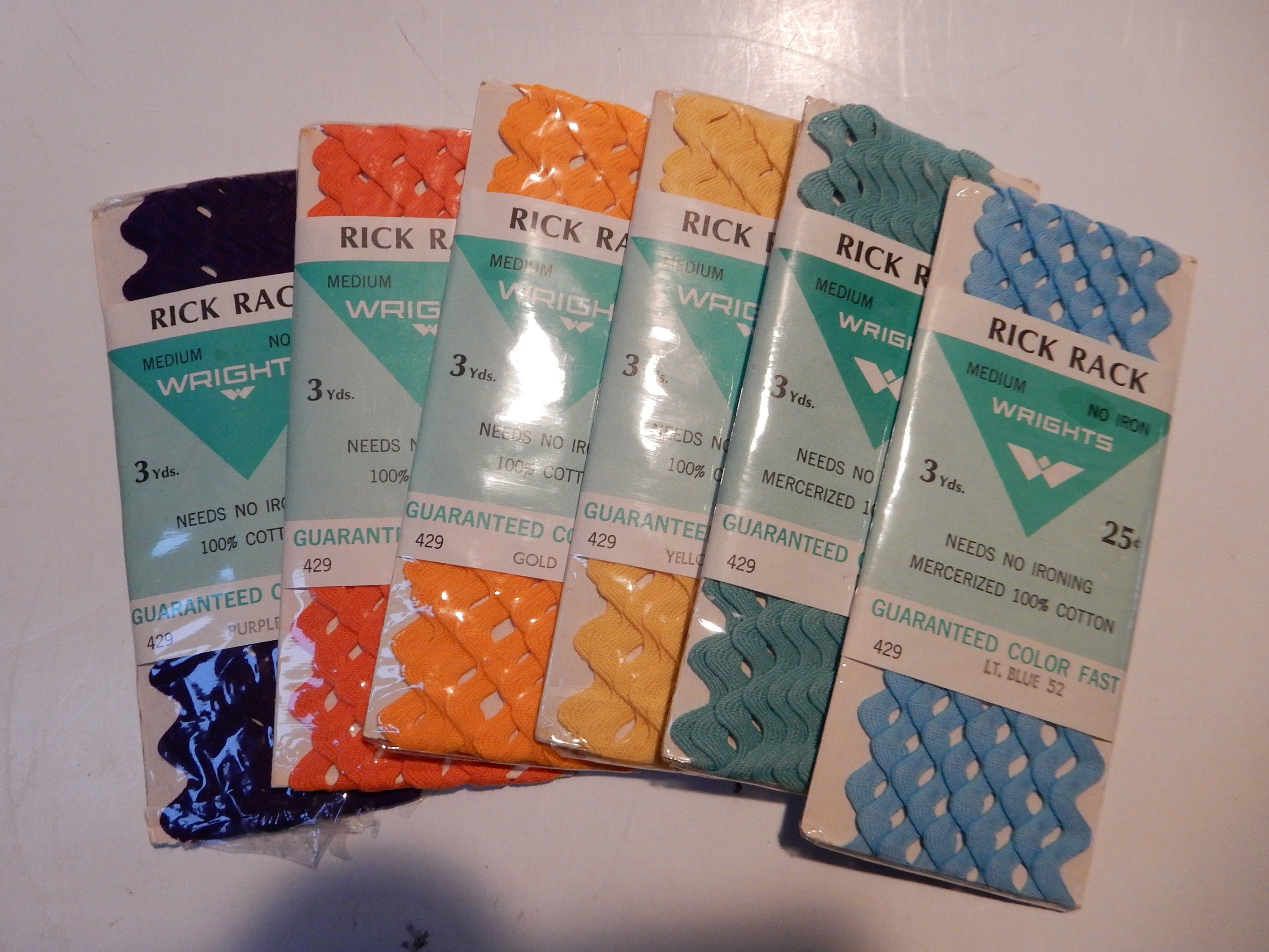 Wrights Medium Cotton Rick Rack - Etsy