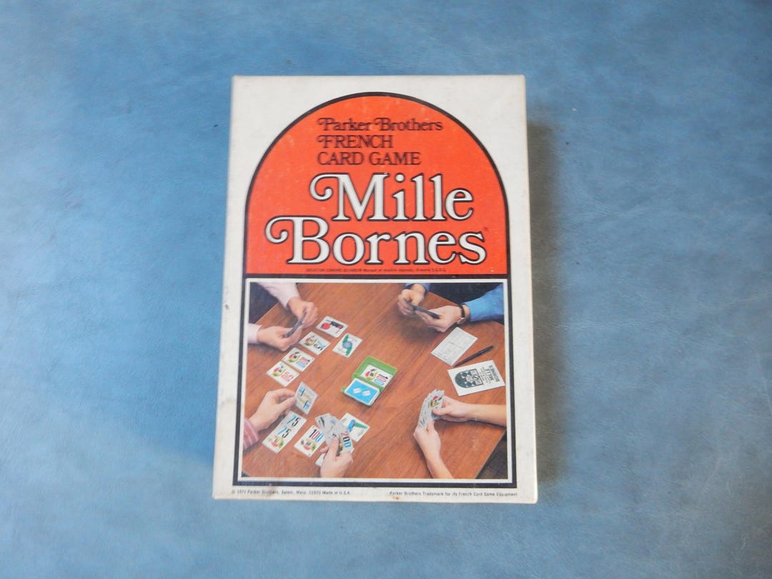 Mille Bornes 1970s French Card Game - Etsy