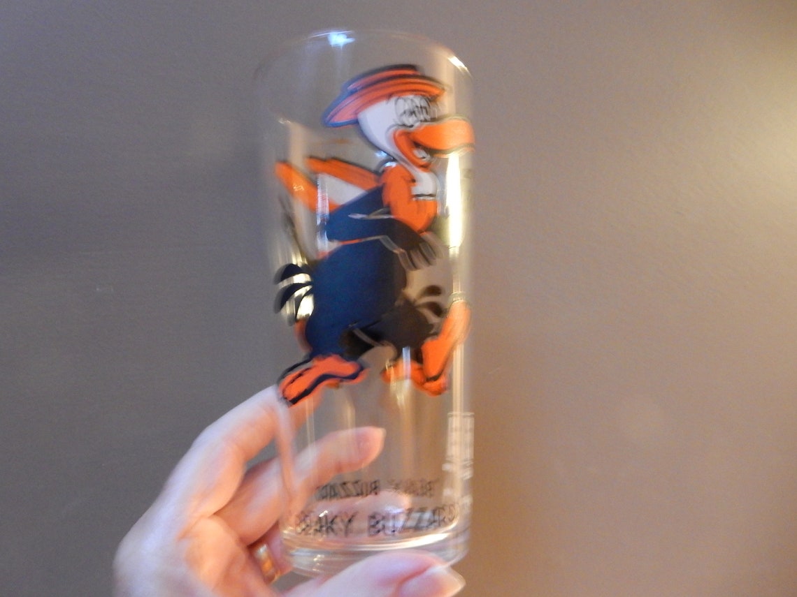 Collector Series Beaky Buzzard Looney Toons Glass | Etsy